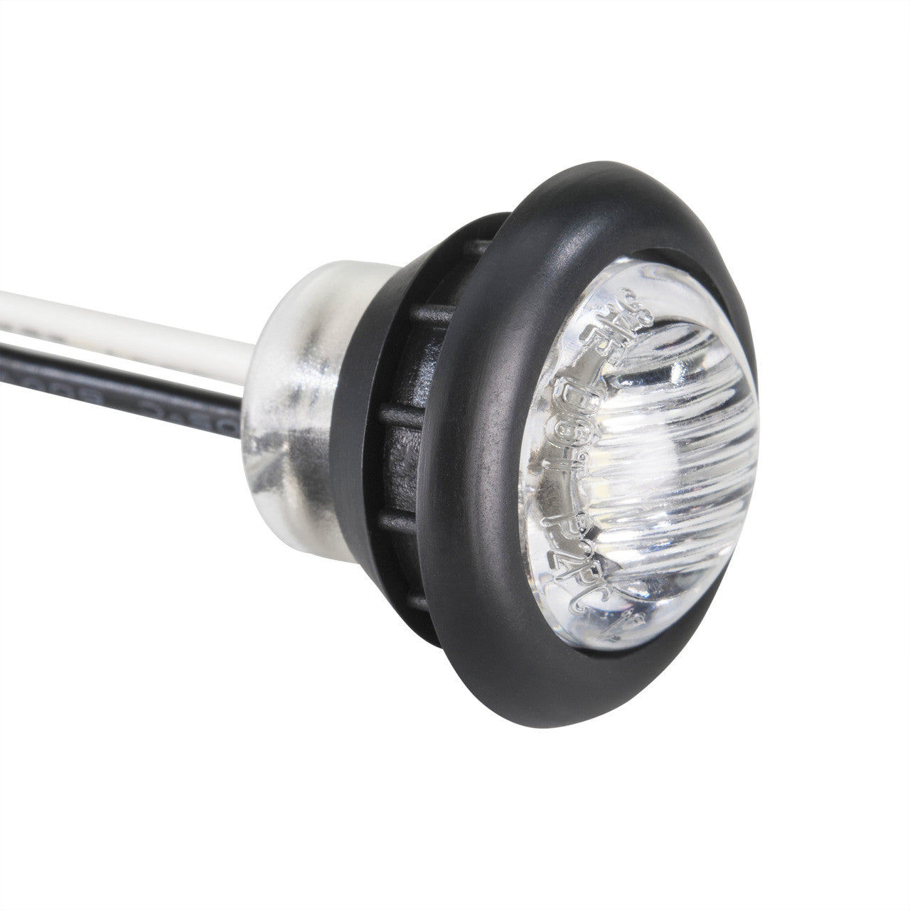 3/4" Clear/Clear LED Trailer Marker Lights | Bullet Style – factoryrv.com