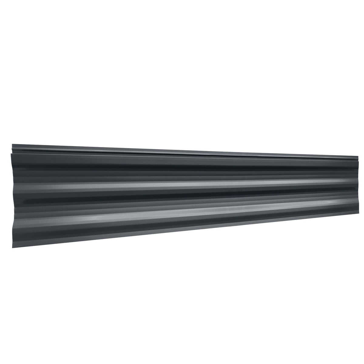 RV Aluminum Mesa Siding 8" x 72" | Metallic Dark Gray – factoryrv.com