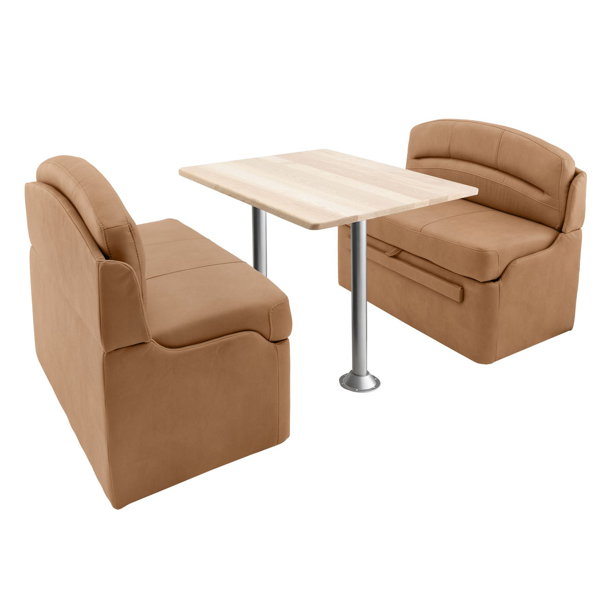 RV Dinette Booth with Table | 40" Sand – factoryrv.com